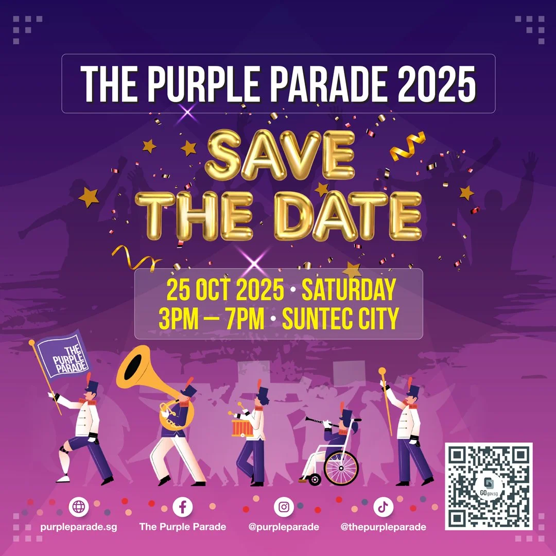 The Purple Parade is back! — Denise Phua