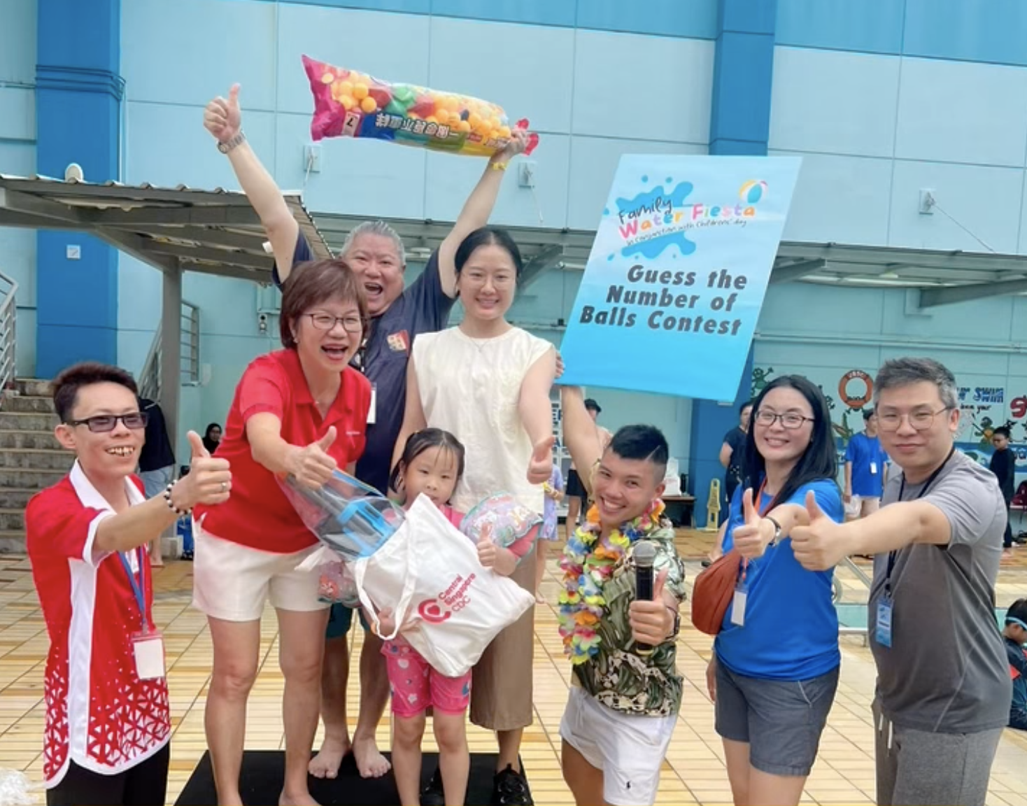 Children's Day @ Jalan Besar Swimming Complex — Denise Phua