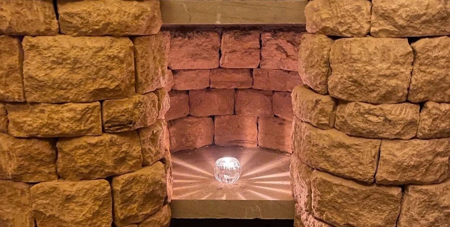 Mid-England Barrow -for the safe keeping of cremation ashes/urns, an ...