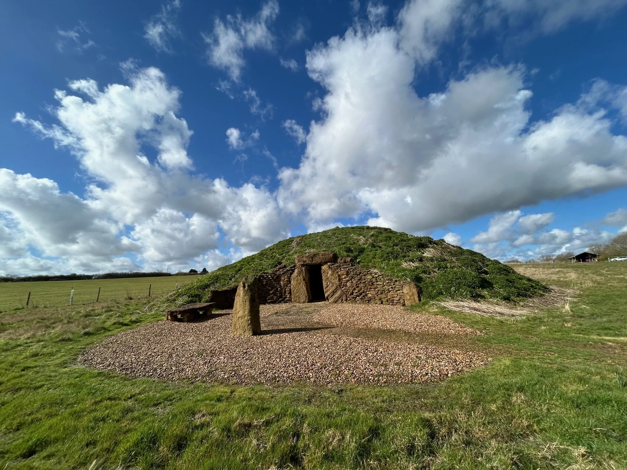 The Barrow — Mid-England Barrow -safe keeping of ashes, rural funeral venue