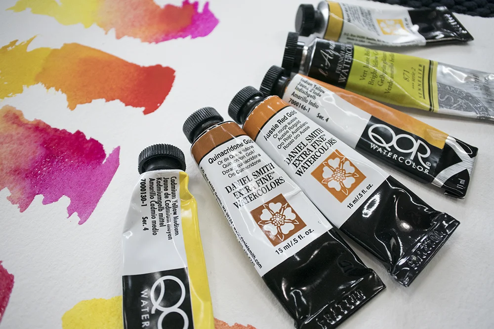 How to Choose & Use Yellow in Your Watercolor Paintings | Angela Fehr ...