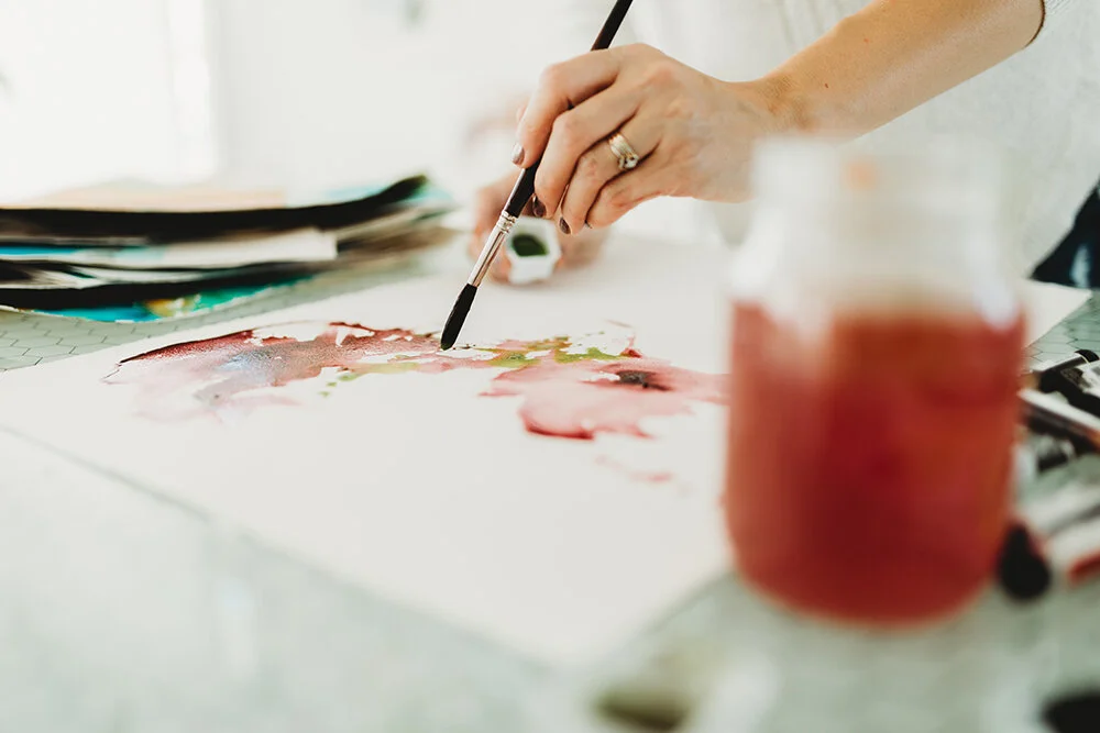 How to be self-taught using 4 stages of development in watercolor ...