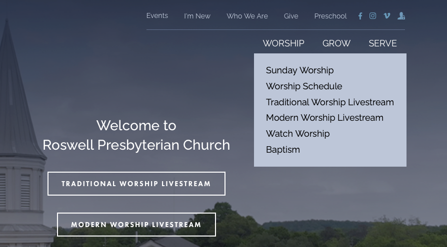 DIGITAL WORSHIP - livestream 10:45 a.m. and 11 a.m. every Sunday ...