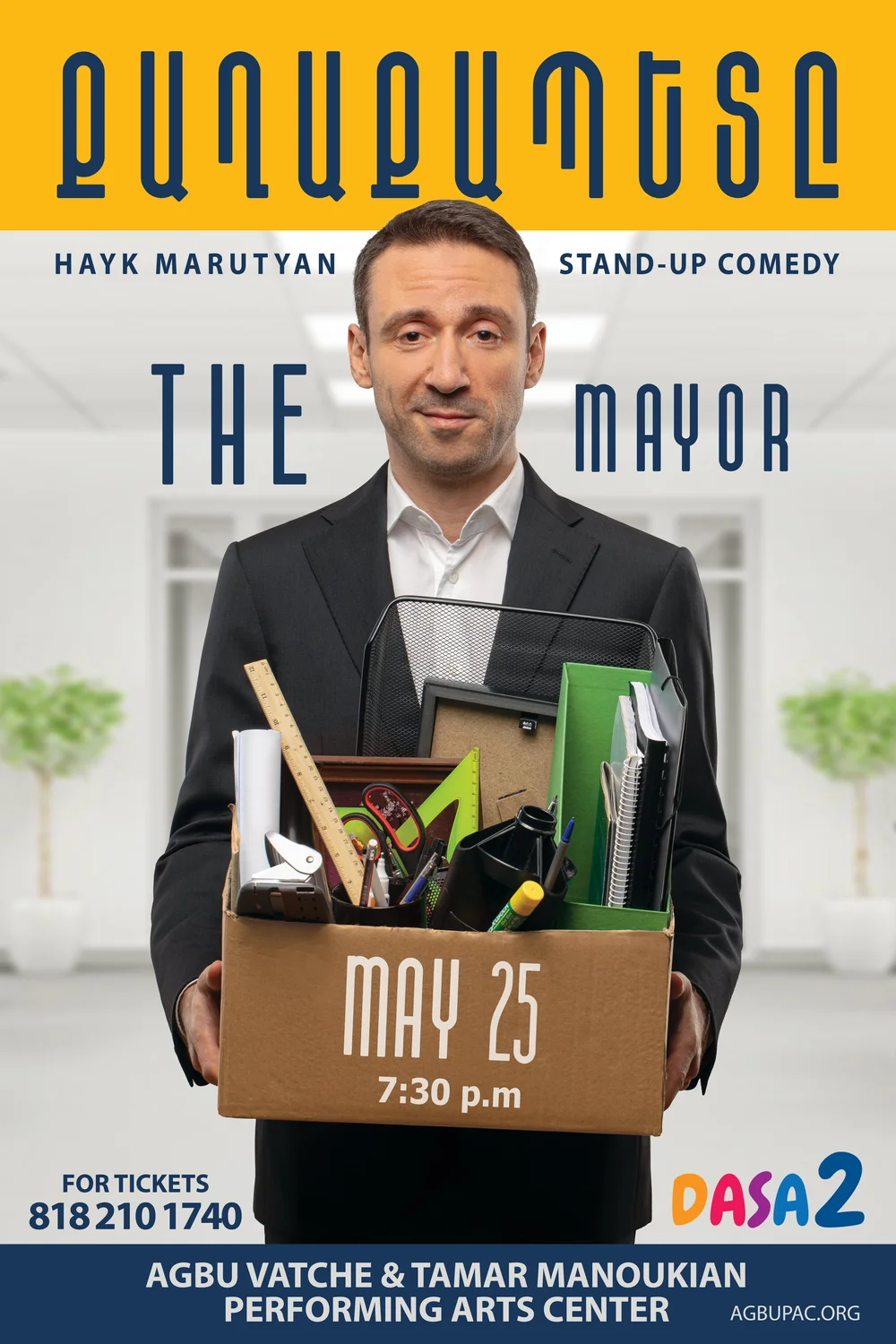 CALENDAR — VATCHE & TAMAR MANOUKIAN PERFORMING ARTS CENTER