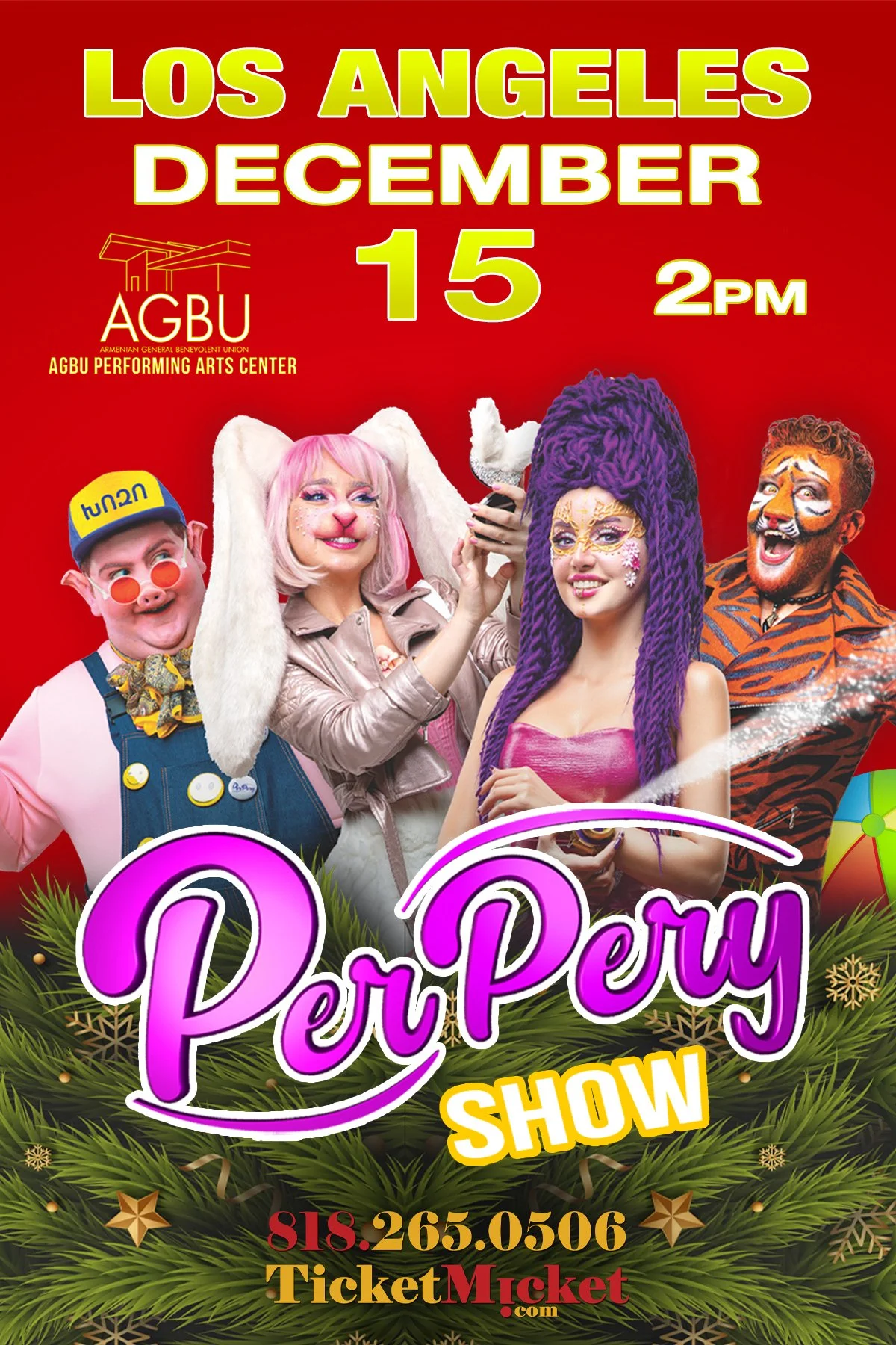 CALENDAR — VATCHE & TAMAR MANOUKIAN PERFORMING ARTS CENTER