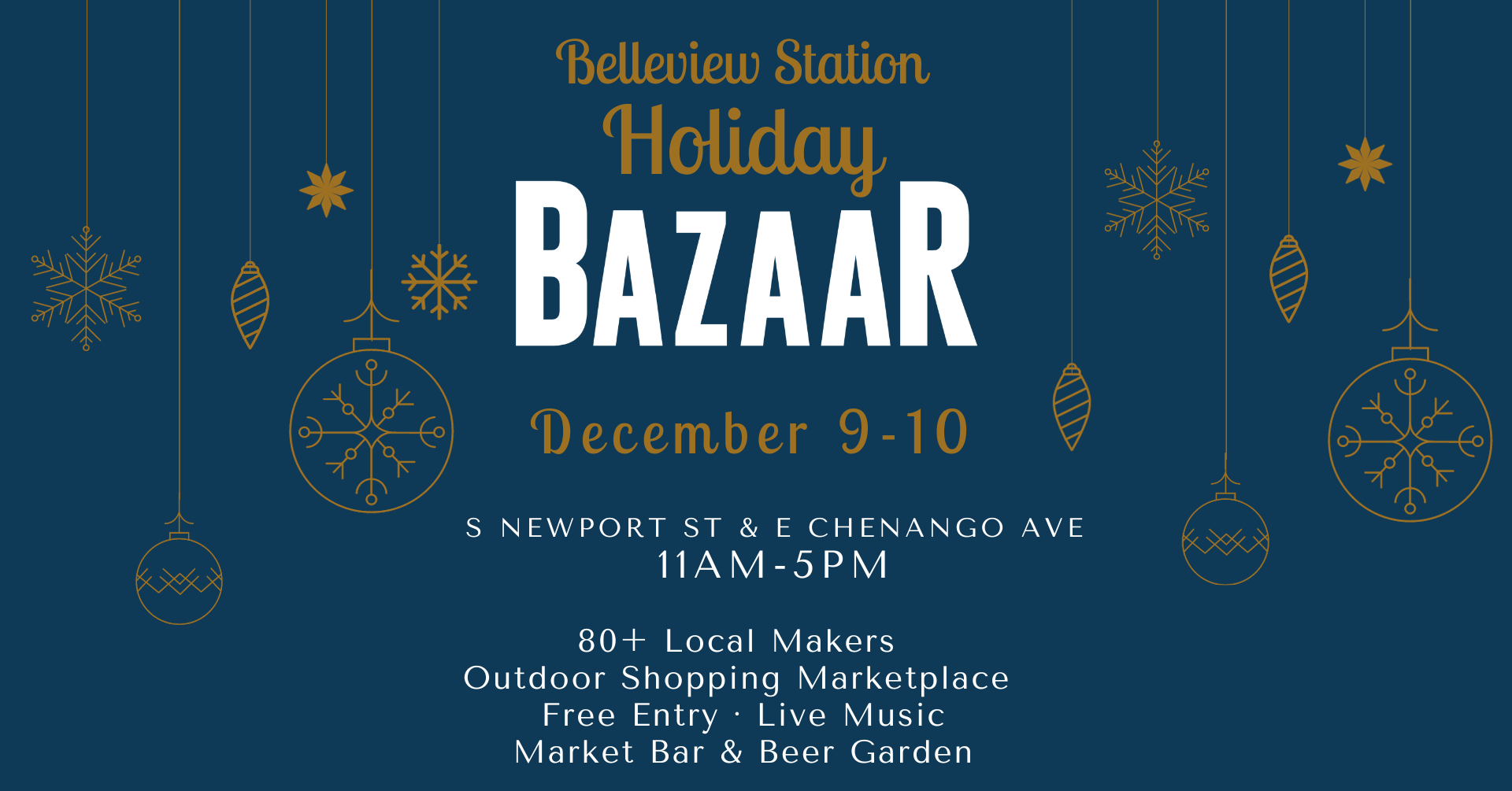 Belleview Station Holiday BAZAAR — Gum Pop Presents