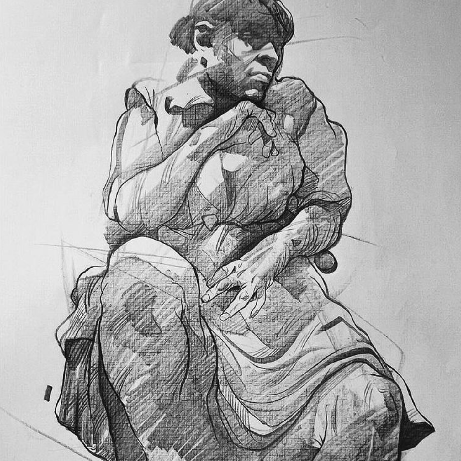 Loosen Up! Instructed Figure Drawing Class — Green Apple Art Center