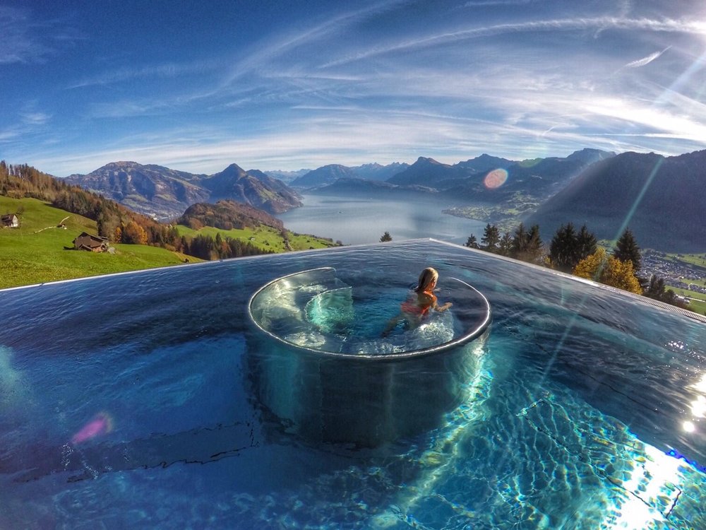 Hoteles con las "Infinity Pools" más espectaculares de Europa — Mochileando