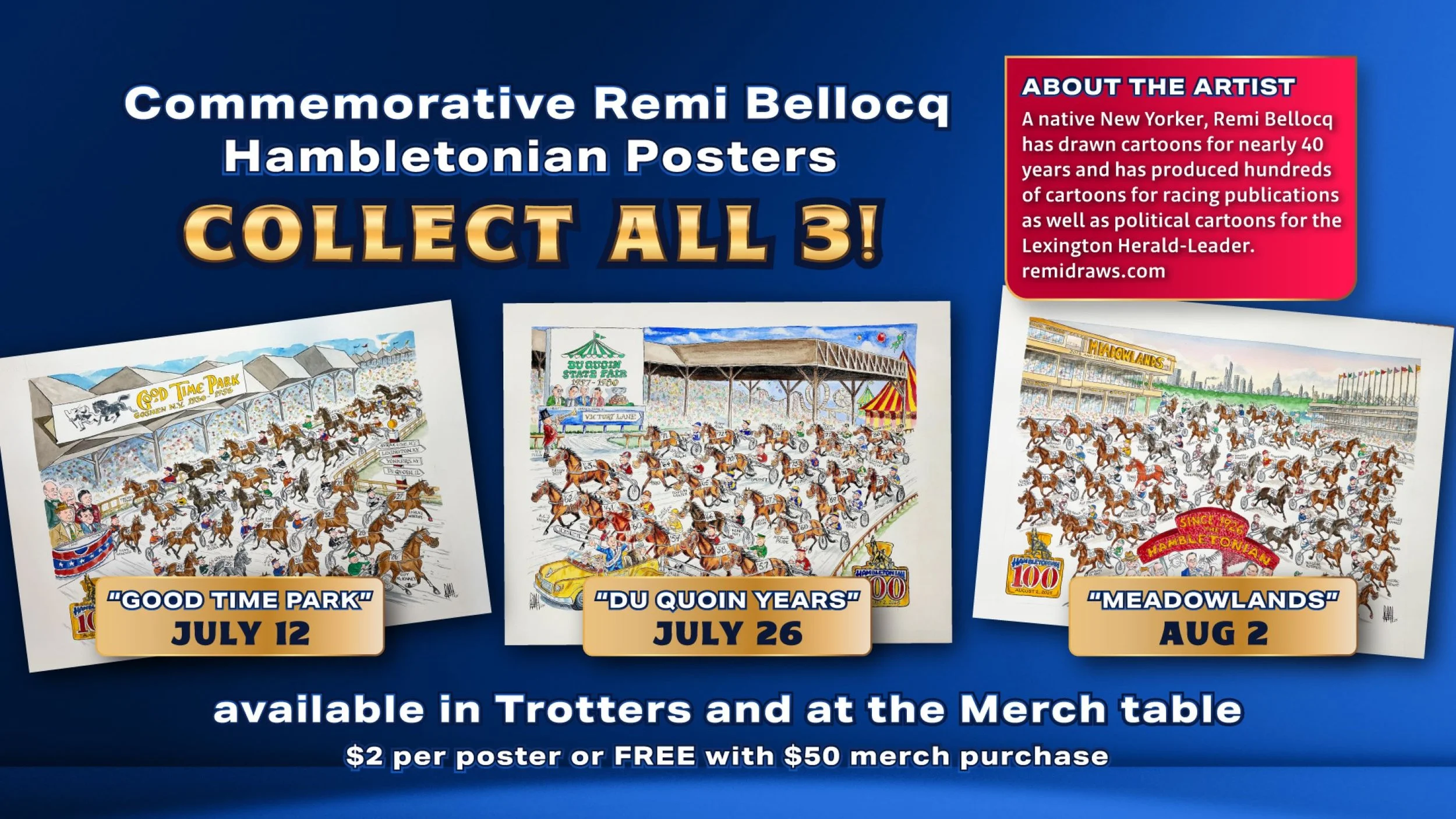 Bellocq Posters — Hambletonian Society Inc