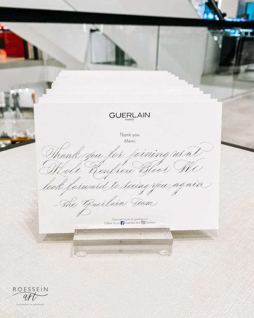 Toronto Calligraphy, Illustration & Engraving