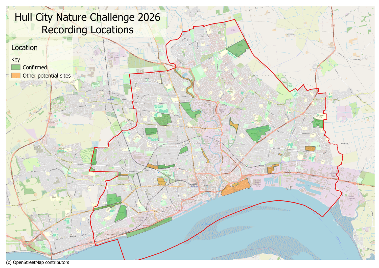 Hull City Nature Challenge 2026 — neyedc