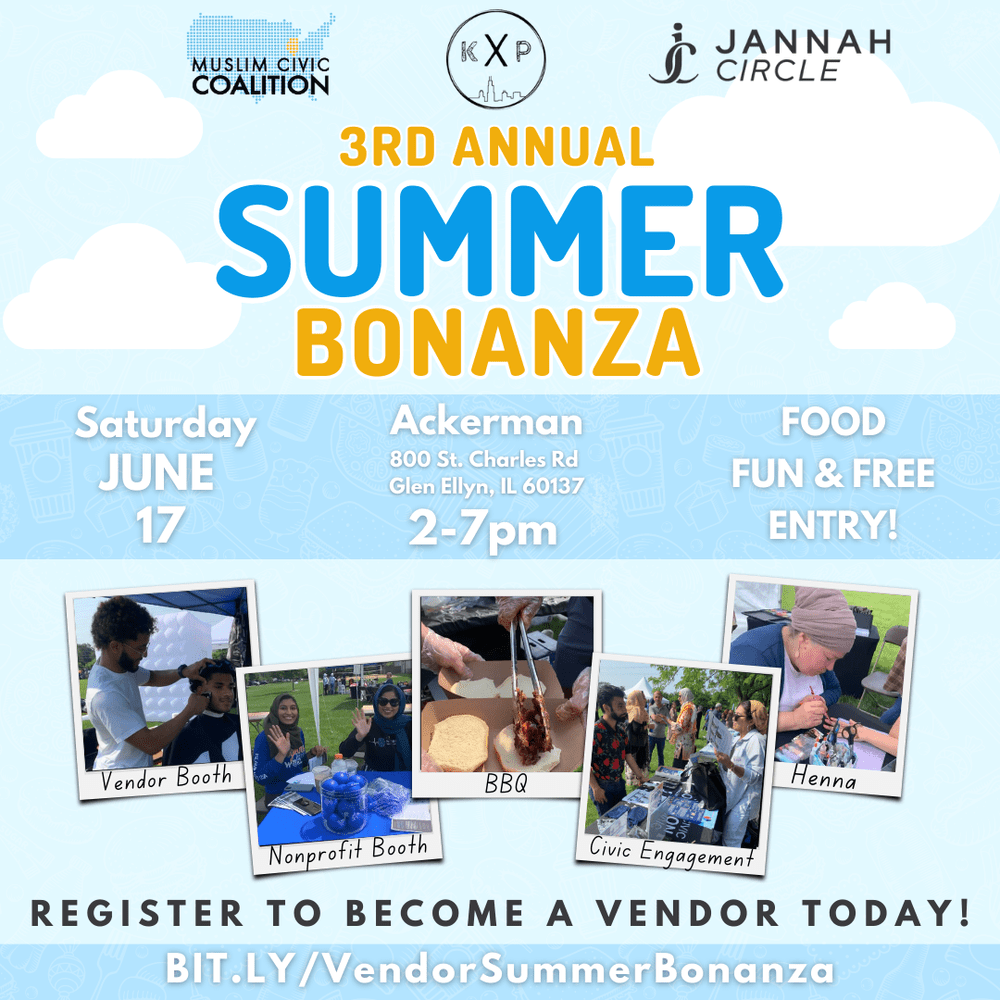 3rd Annual Summer Bonanza — Muslim Civic Coalition