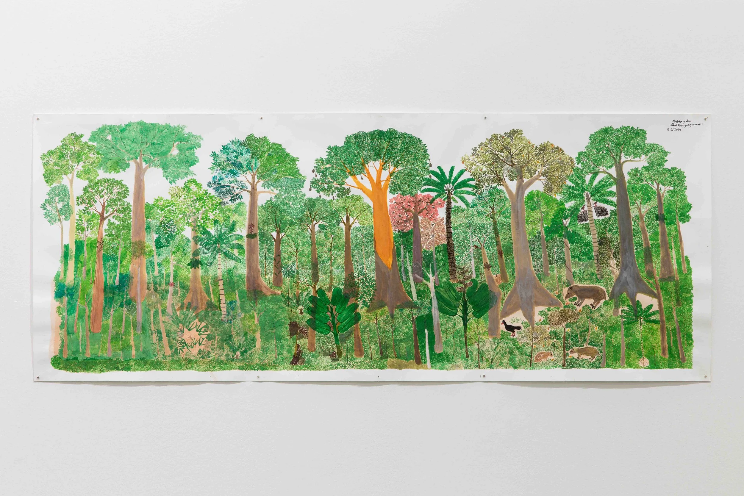 Abel Rodríguez at BALTIC — the Fourdrinier