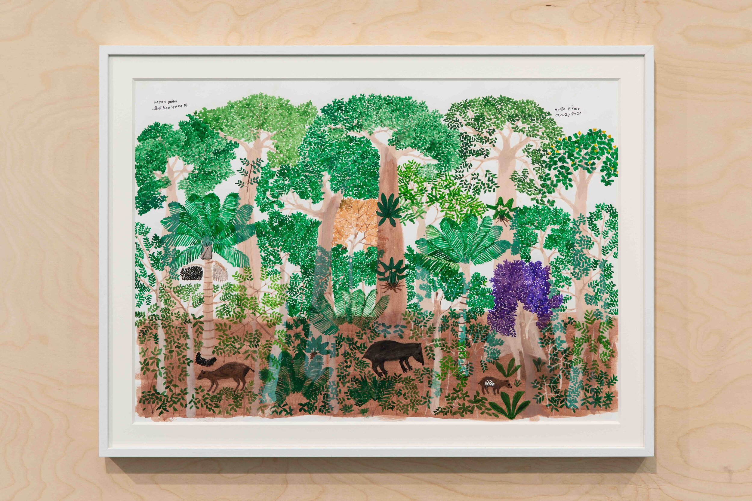 Abel Rodríguez at BALTIC — the Fourdrinier