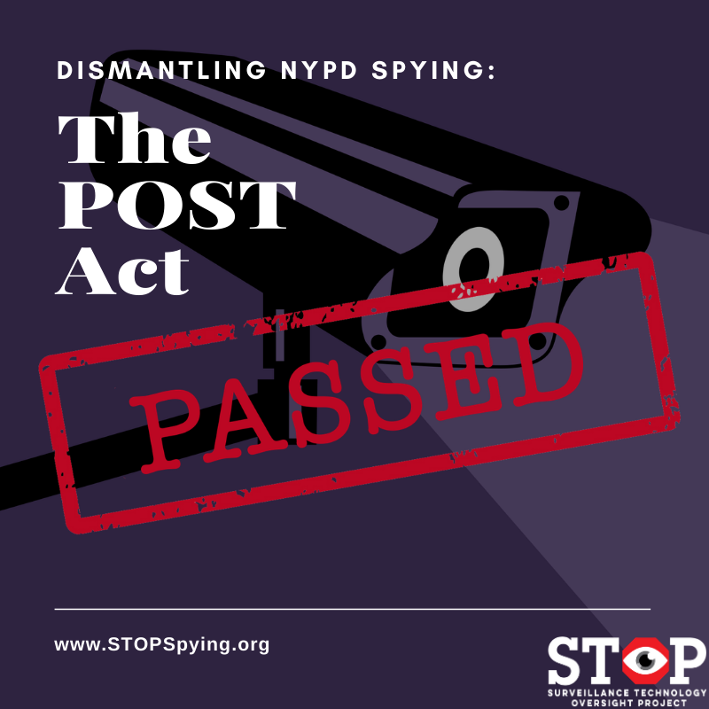 POST Act — S.T.O.P. - The Surveillance Technology Oversight Project