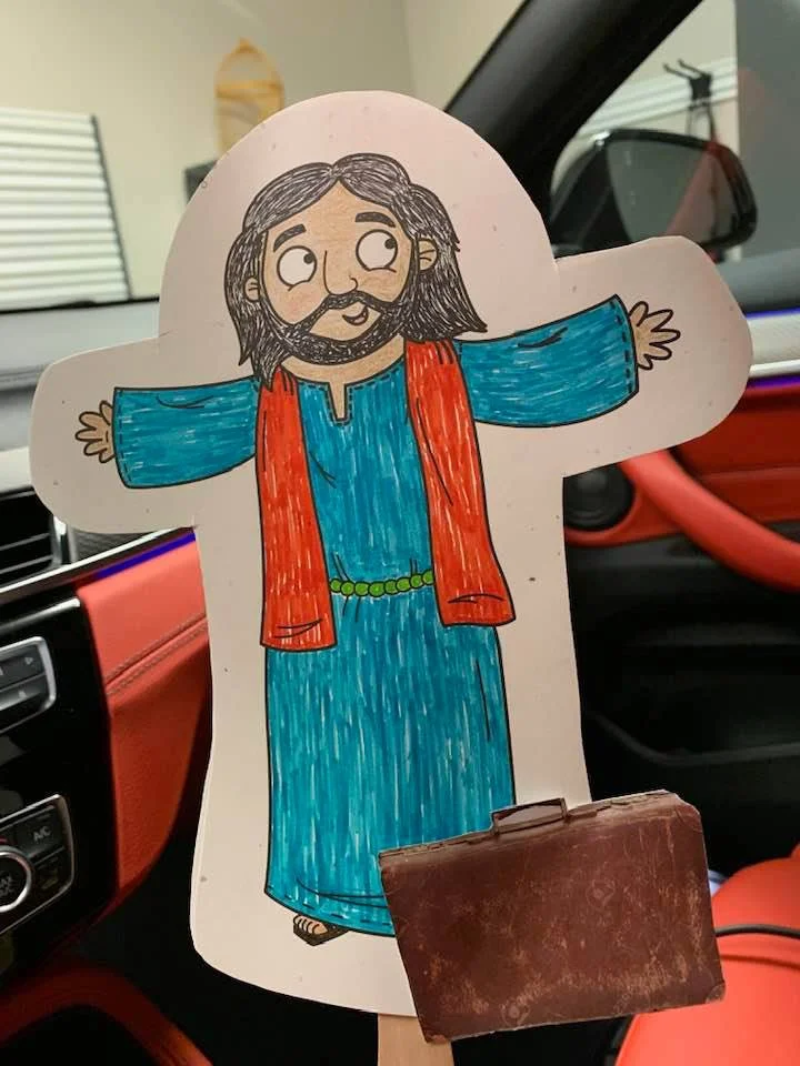 Flat Jesus — All Saints Episcopal Church