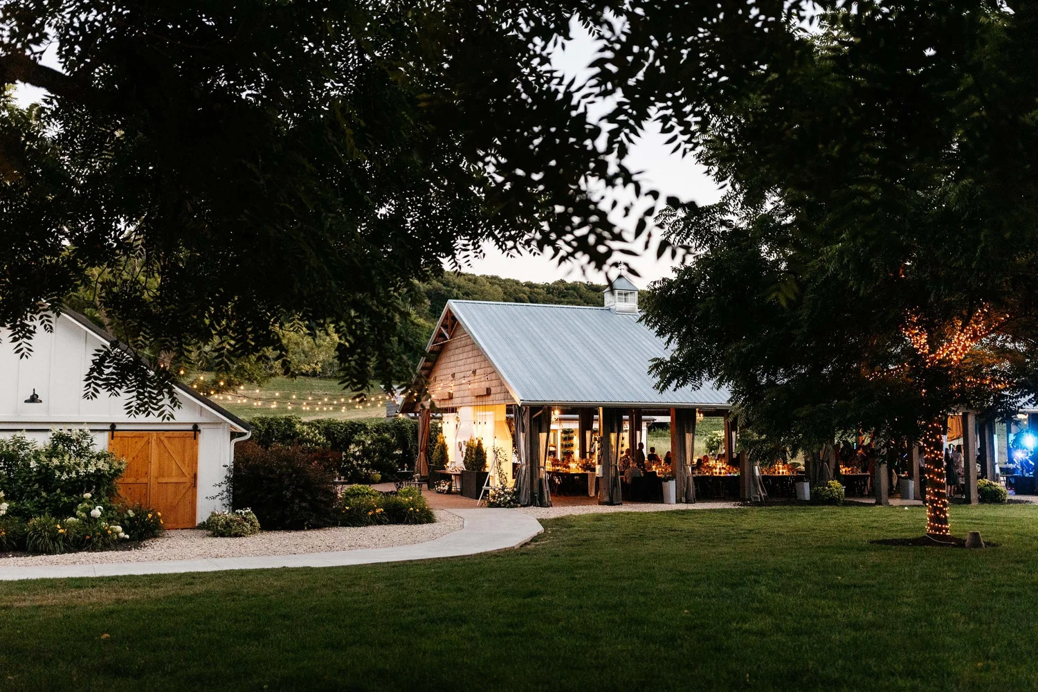 Open Sided Barn — The Hidden Meadow & Barn