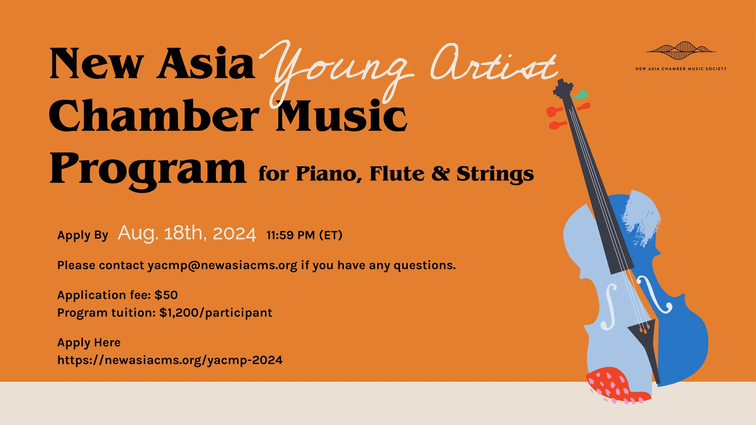 Young Artists Chamber Music Program — New Asia Chamber Music Society