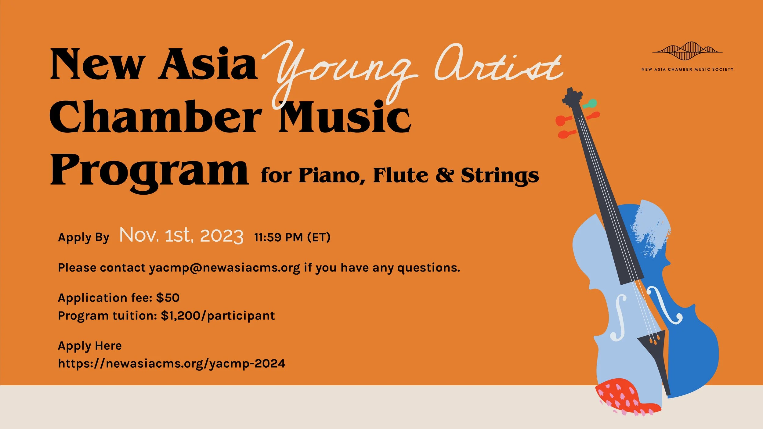 Young Artists Chamber Music Program — New Asia Chamber Music Society