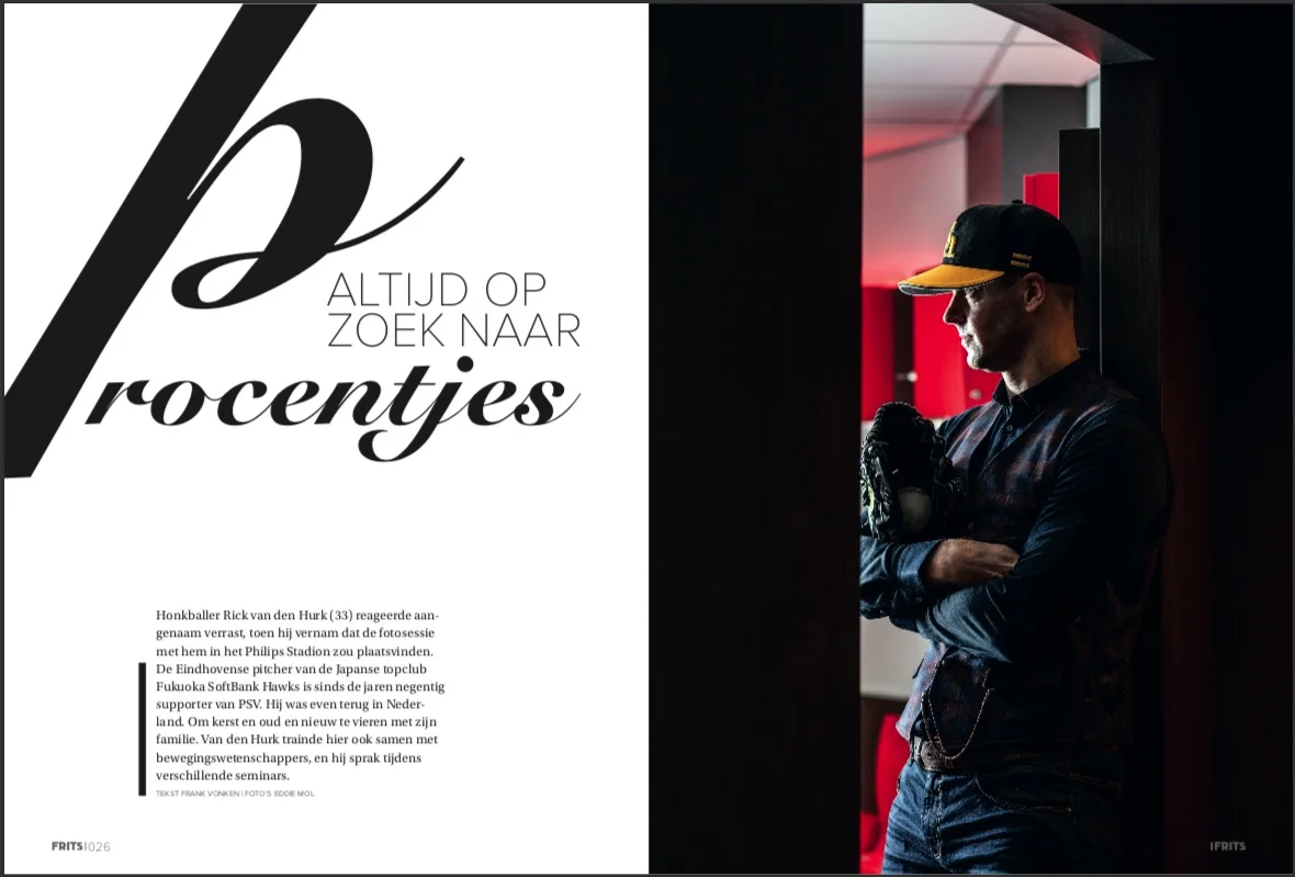 Dutch article in Frits Magazine: Van den Hurk wil net als Gomez de nul ...
