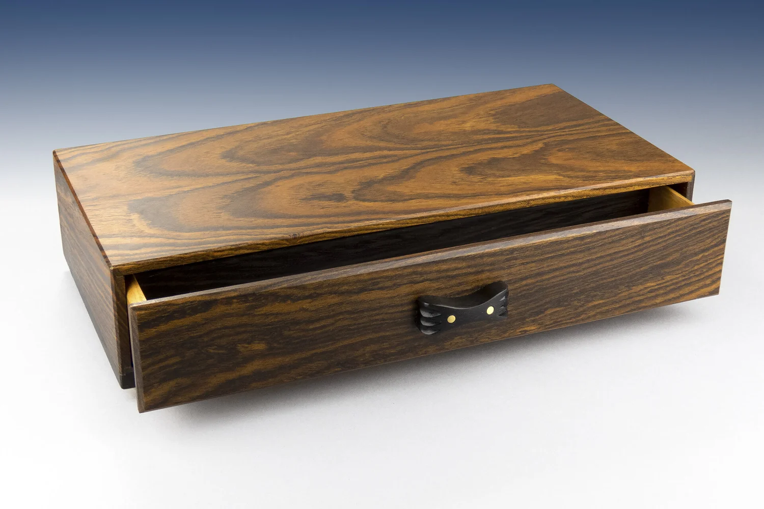 One-of-a-Kind Handmade Wooden Jewelry Box with Drawer — Dead Horse Bay ...
