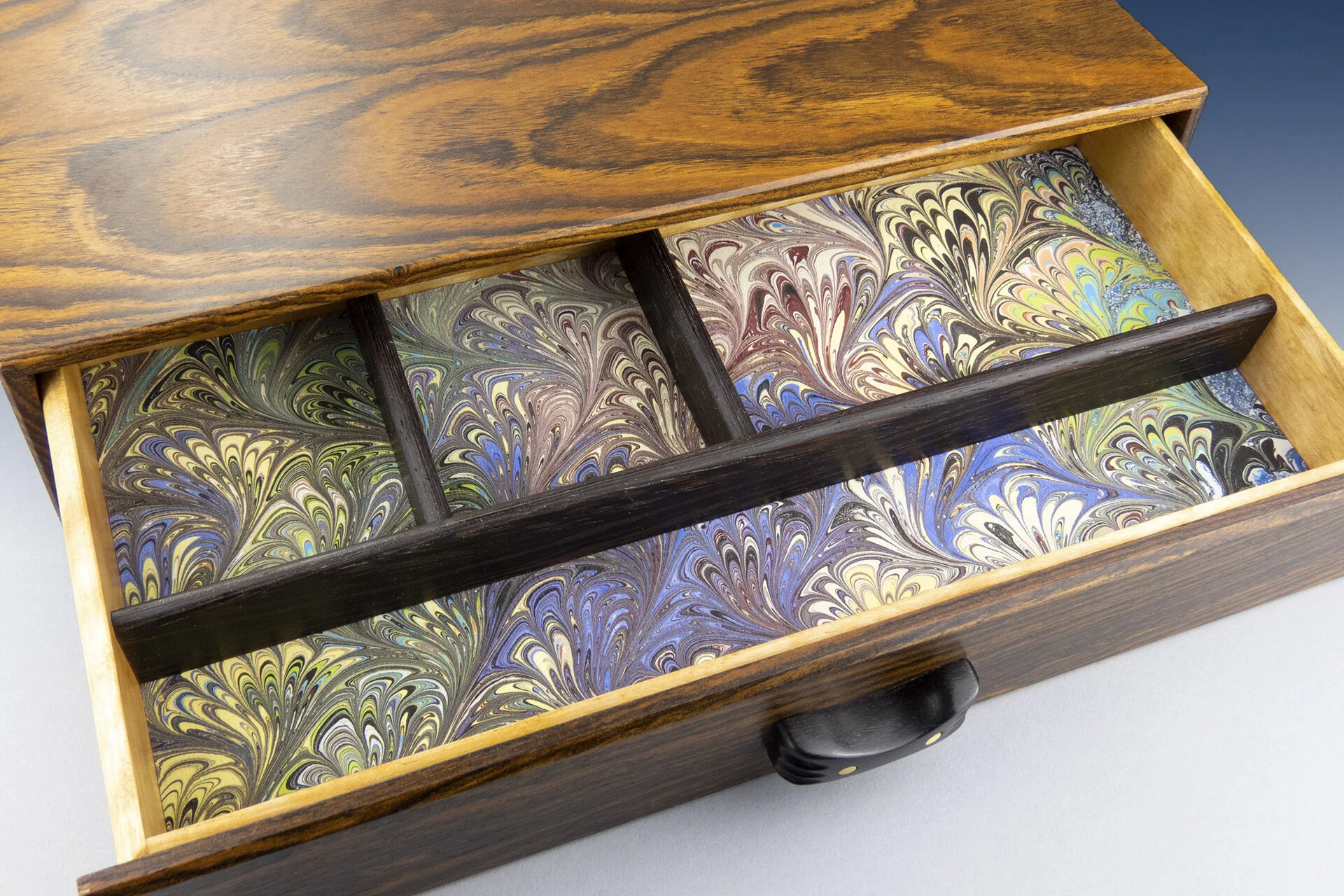 One-of-a-Kind Handmade Wooden Jewelry Box with Drawer — Dead Horse Bay ...