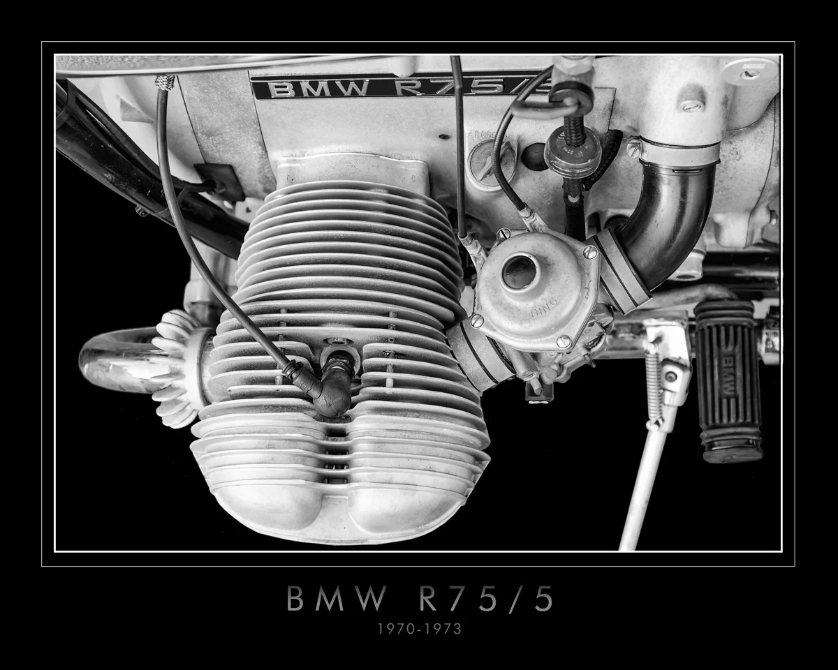 Motorcycle Engine Art Print Collection - Your Choice of Four Prints ...