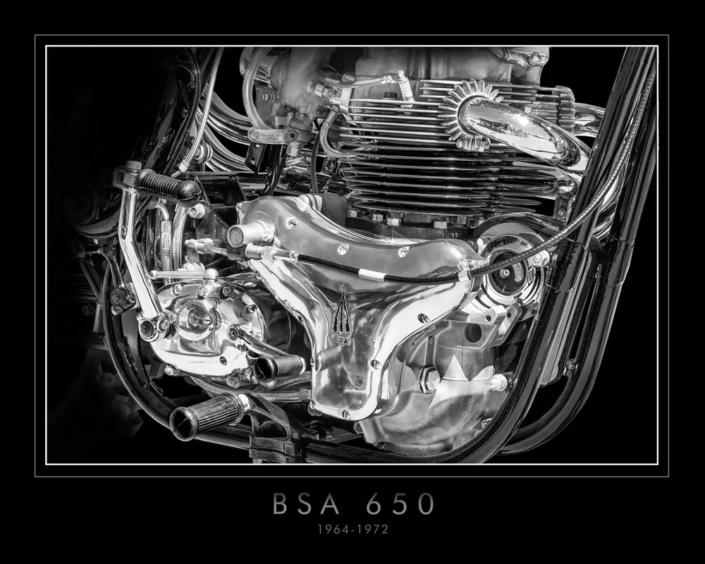 Motorcycle Engine Art
