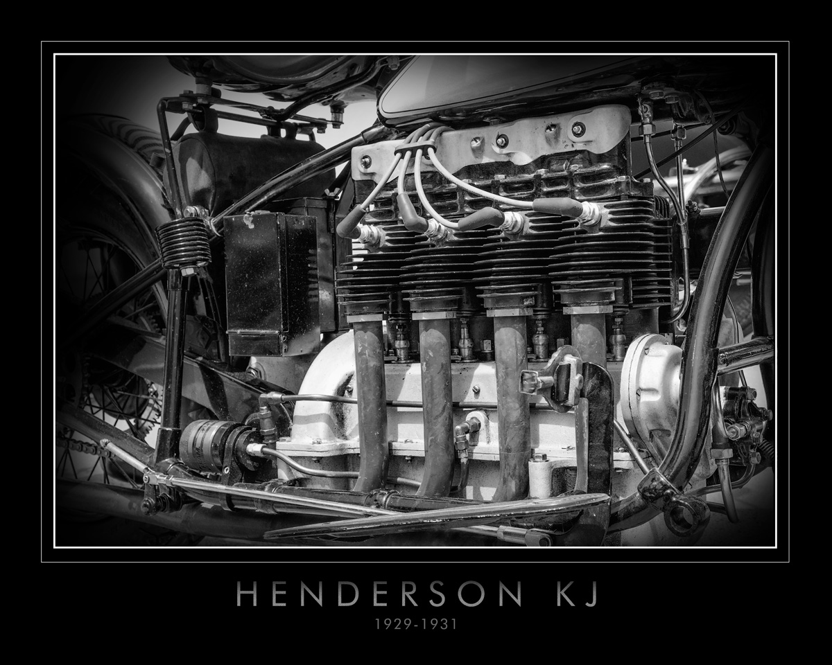Motorcycle Engine Art Print Collection - Your Choice of Four Prints ...