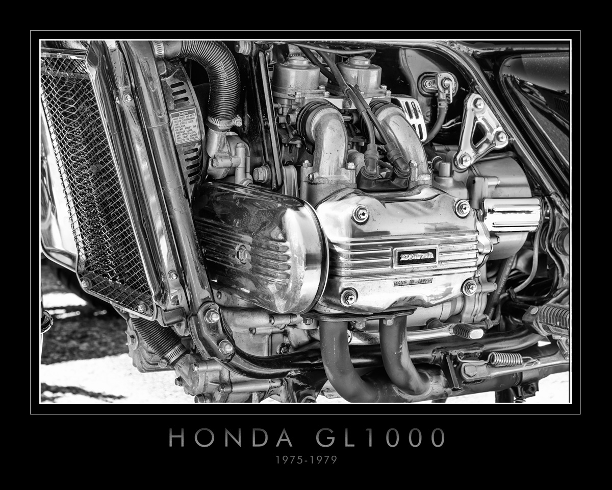 Motorcycle Engine Art Print Collection - Your Choice of Four Prints ...