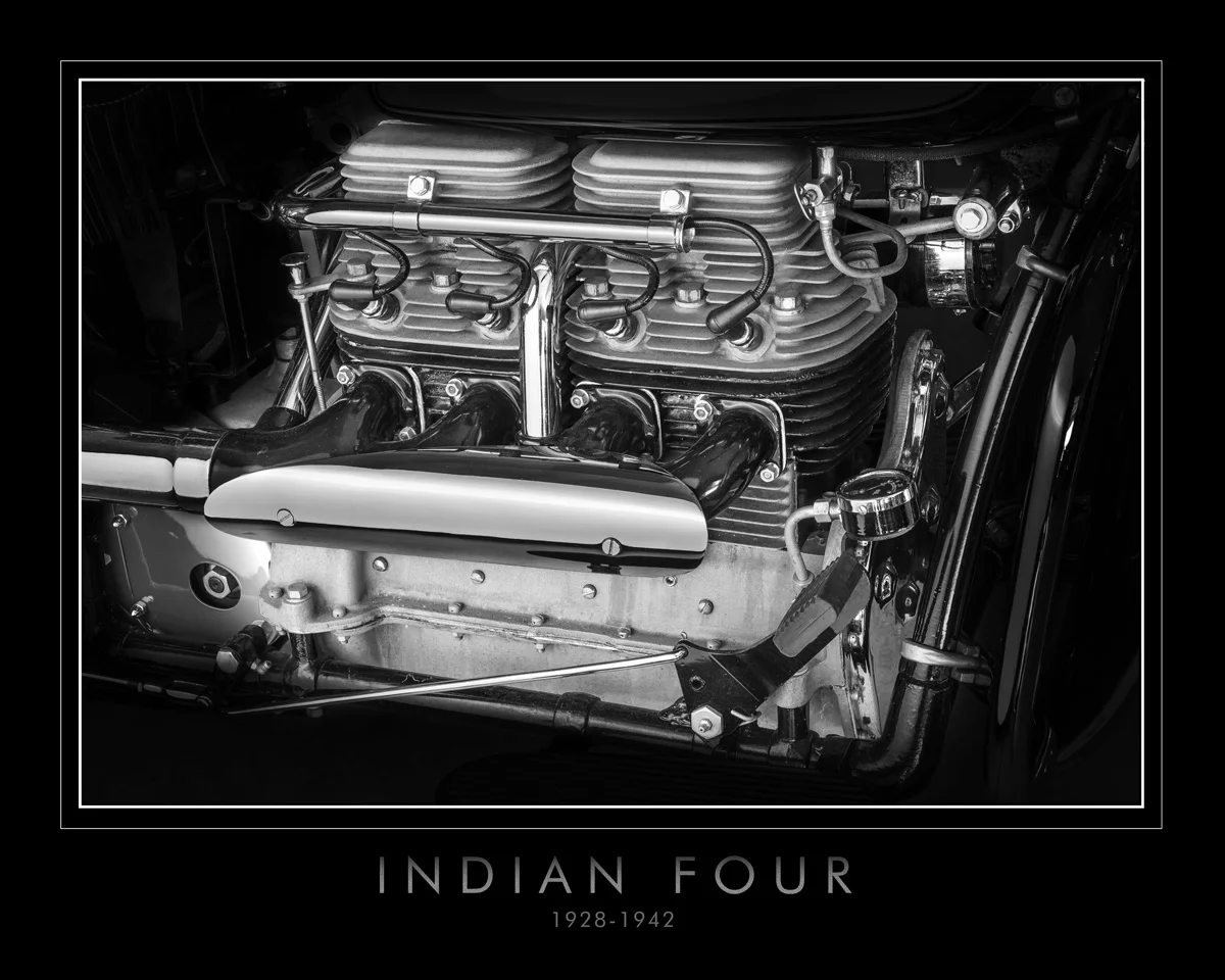 Motorcycle Engine Art Print Collection - Your Choice of Four Prints ...