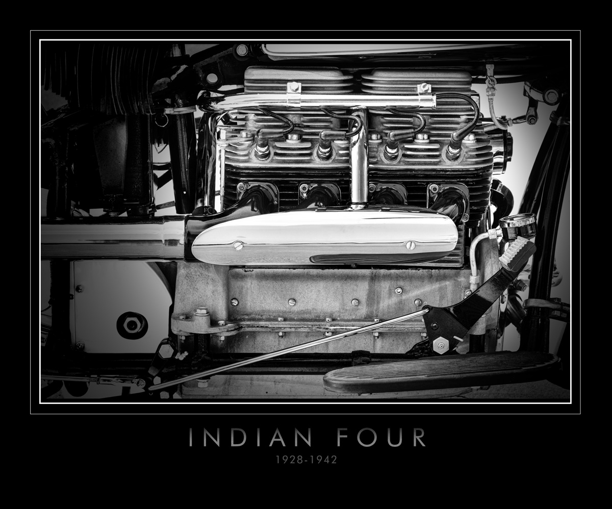Motorcycle Engine Art Print Collection - Your Choice of Four Prints ...