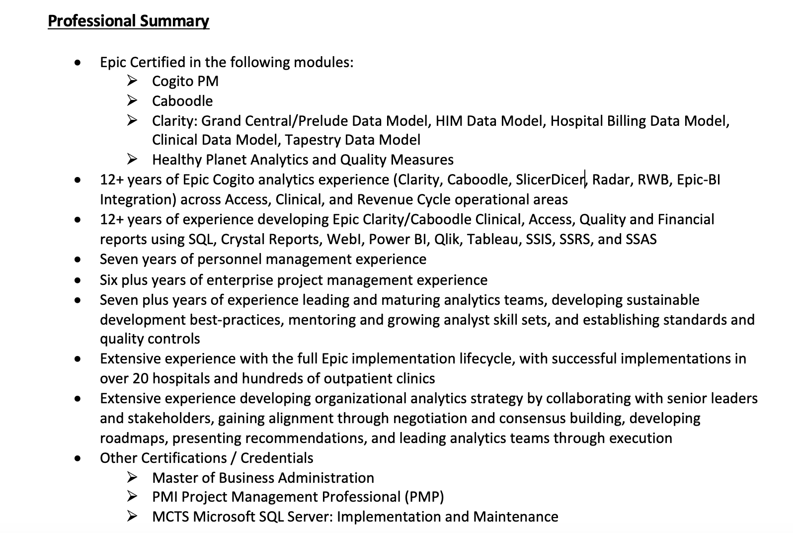How to Format Your Epic Resume — TruTeam Staffing Advisors