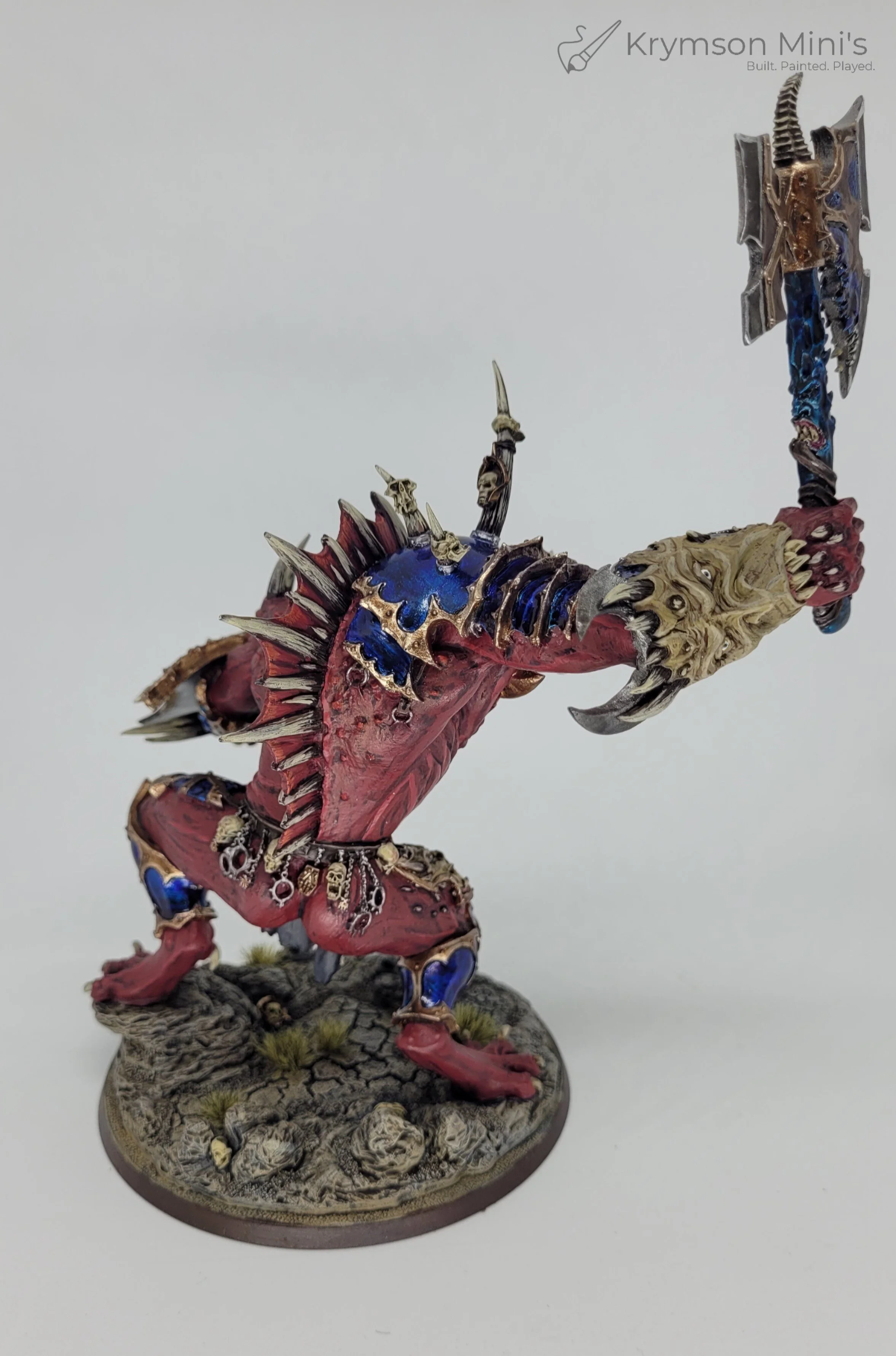 Khorne Bloodbound — Krymson Mini's