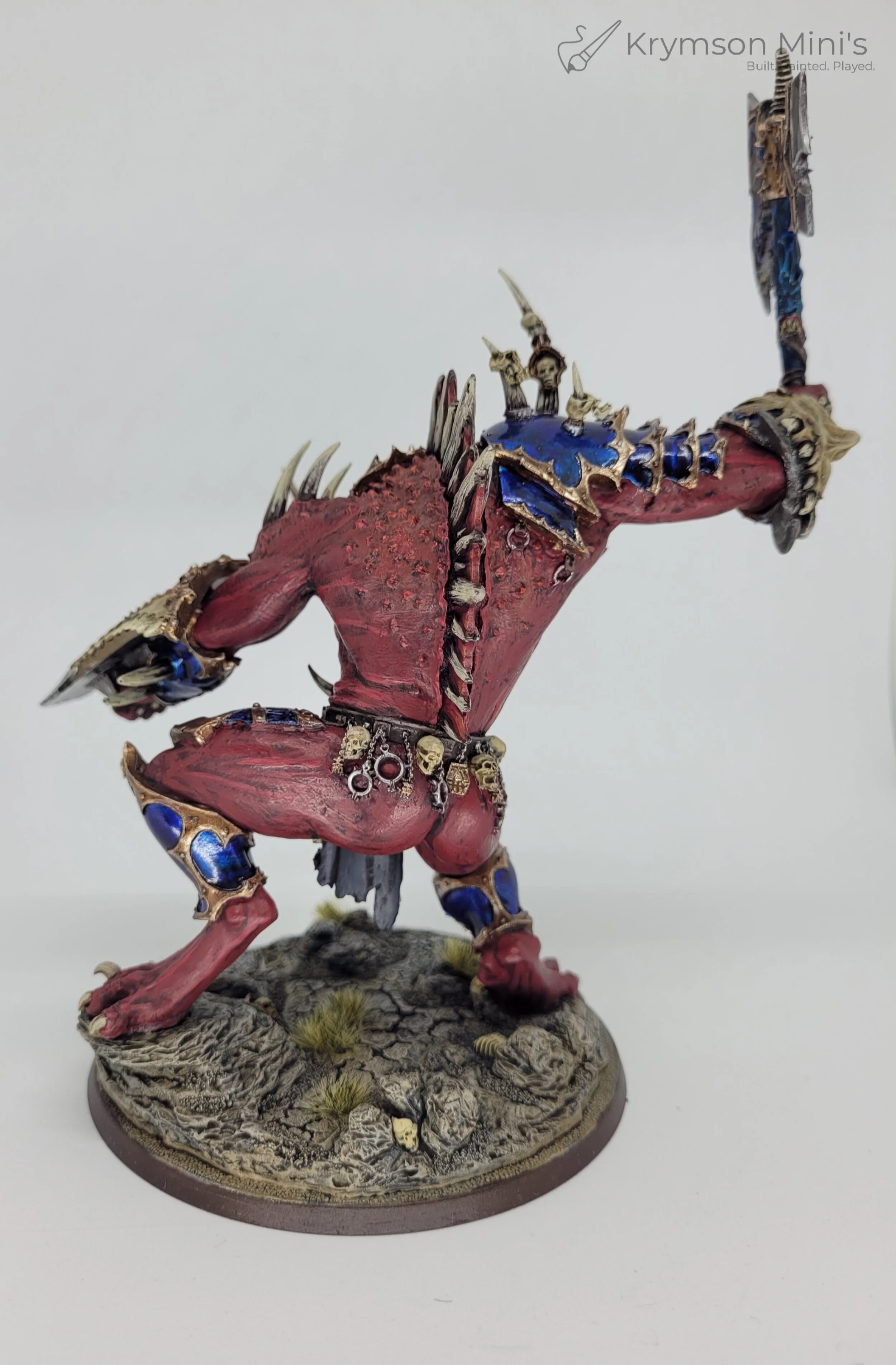 Khorne Bloodbound — Krymson Mini's