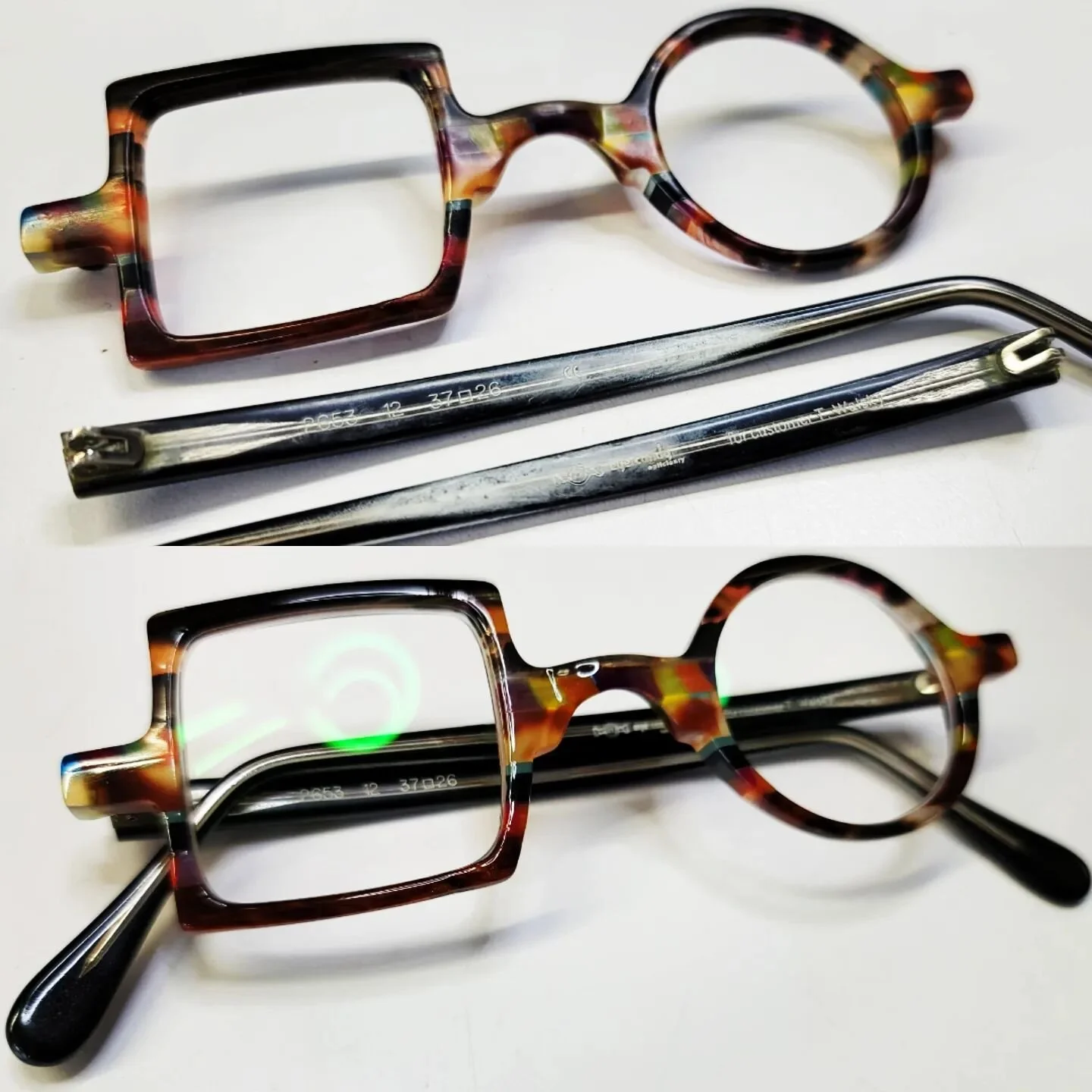 Eyeglass Restoration Gallery — Northwest Frame Repair
