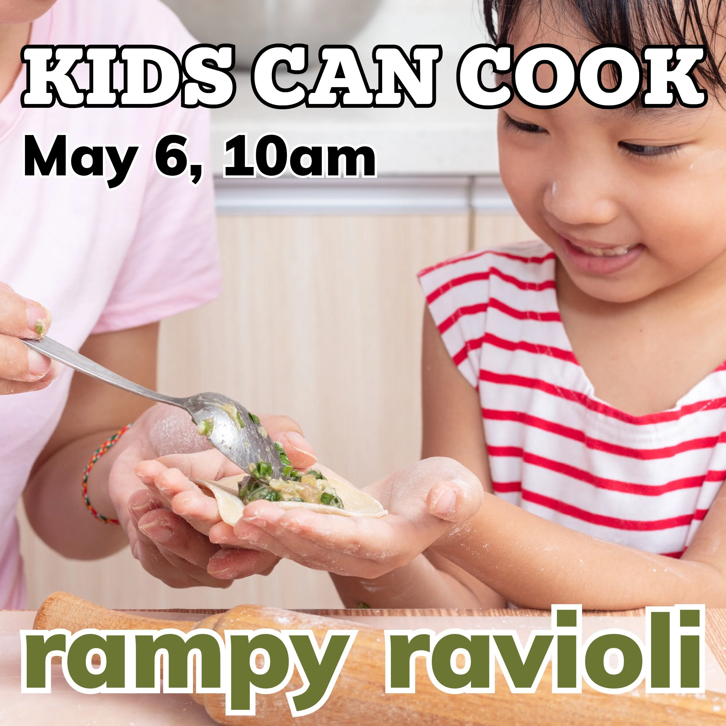 Kids Can Cook: Rampy Ravioli — Berkshire Food Co-op