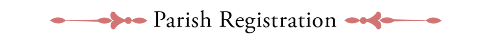 Parish Registration
