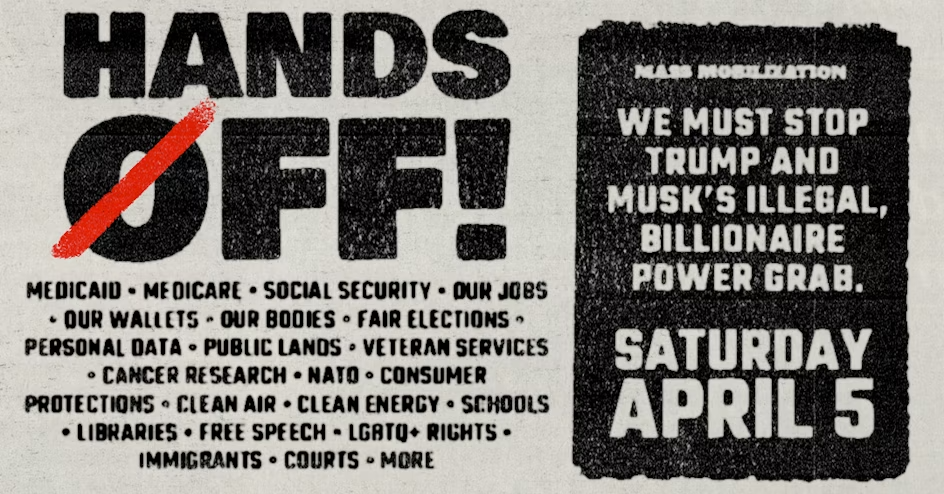 Hands Off Our Country! (handsoff2025) — Cornwall Democratic Committee