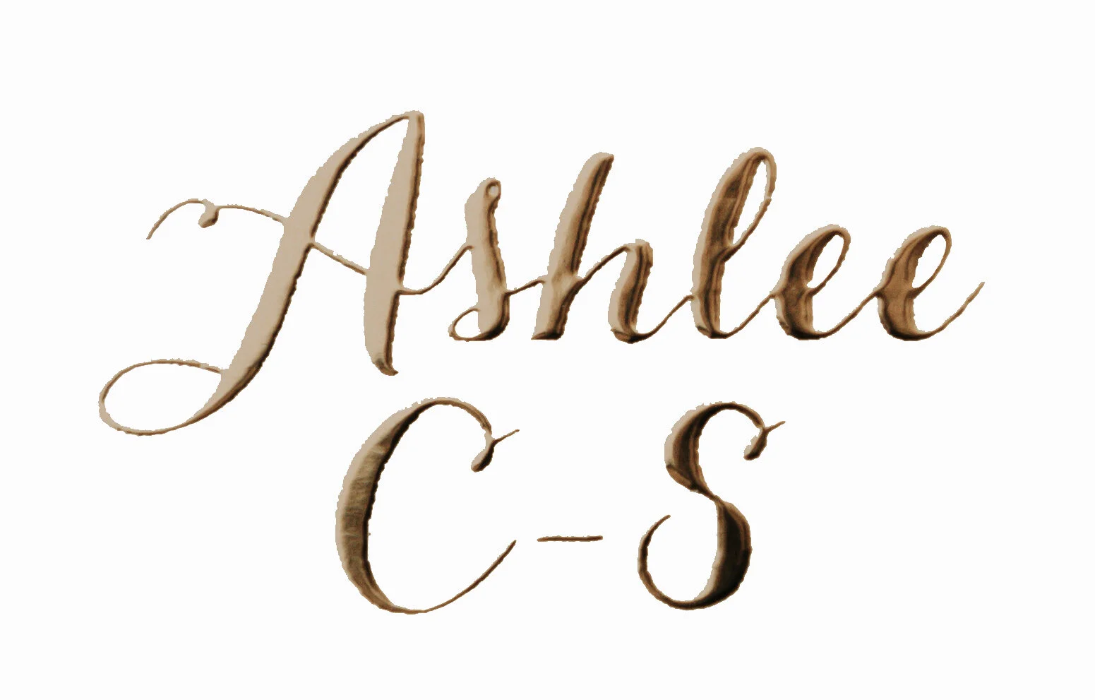Cursive Name Ashlee