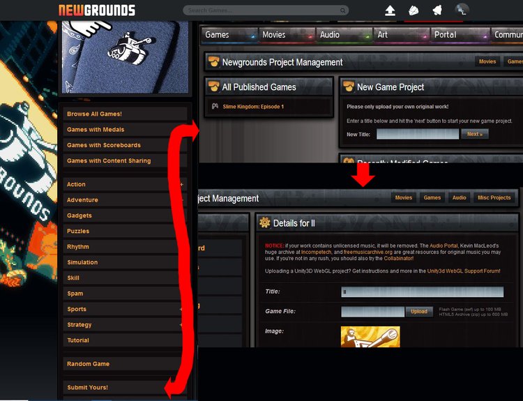 So you want to upload your RPG Maker MV Game to Newgrounds/Gamejolt? (HOW-TO) — The One-Man Indie