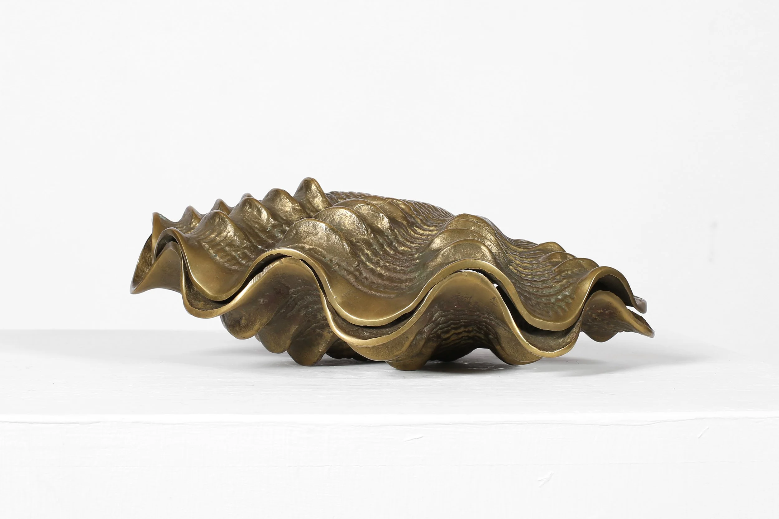 1960s Cast Bronze Clam Shell — Sauce