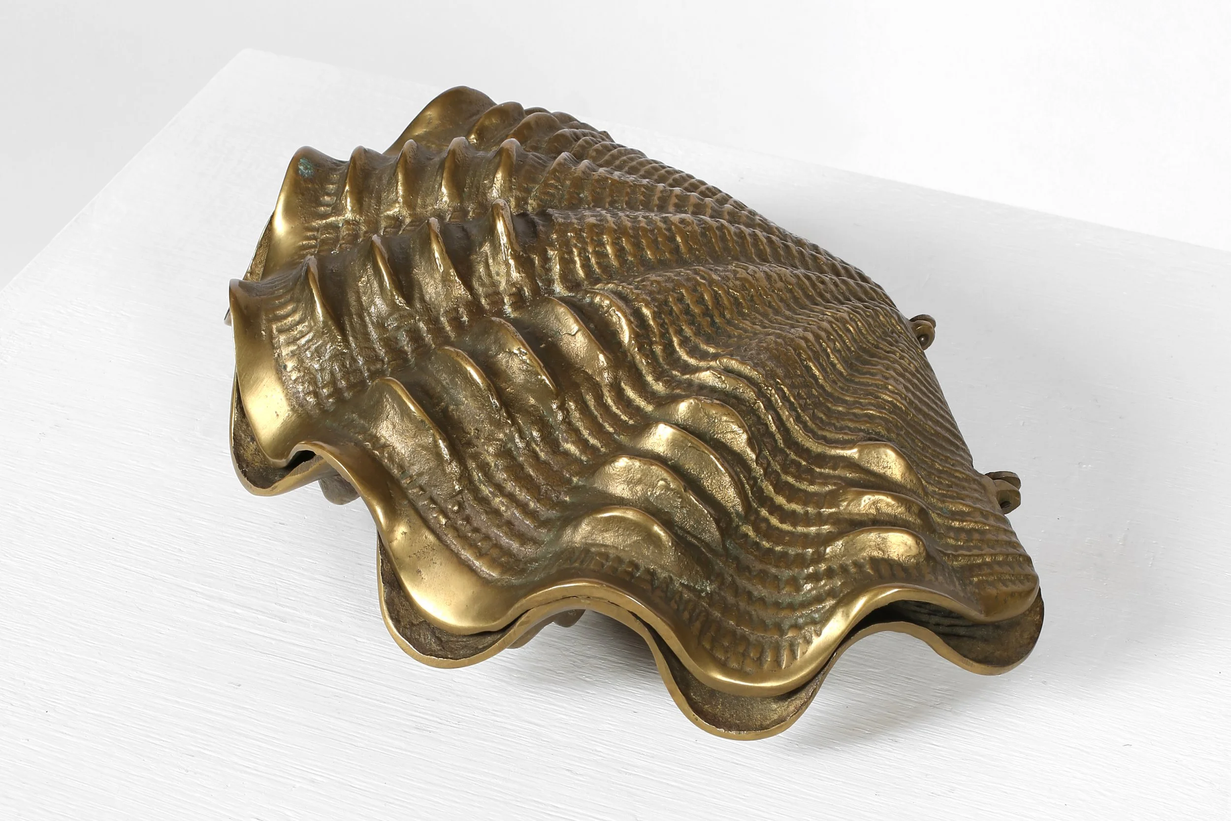 1960s Cast Bronze Clam Shell — Sauce