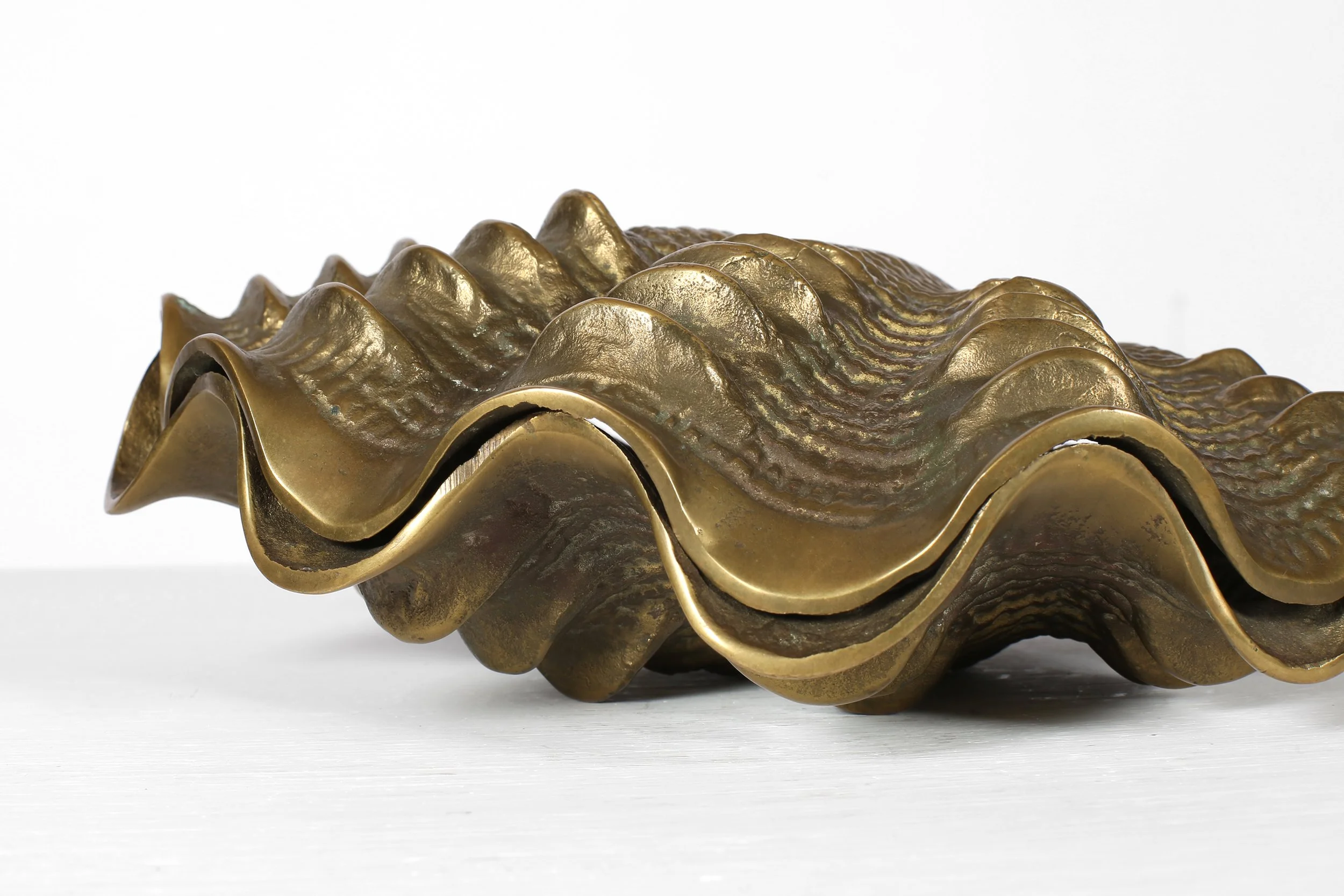 1960s Cast Bronze Clam Shell — Sauce