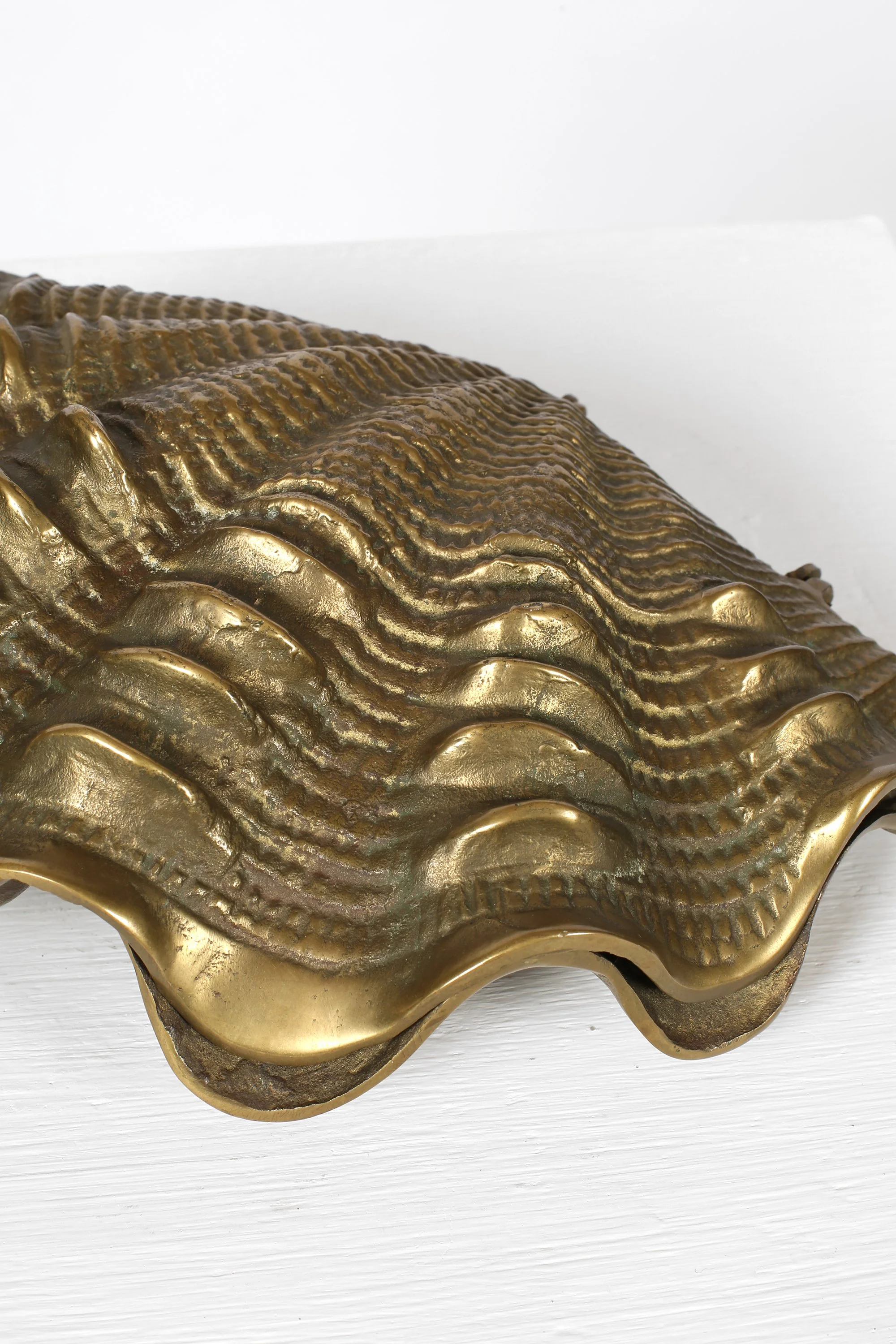 1960s Cast Bronze Clam Shell — Sauce