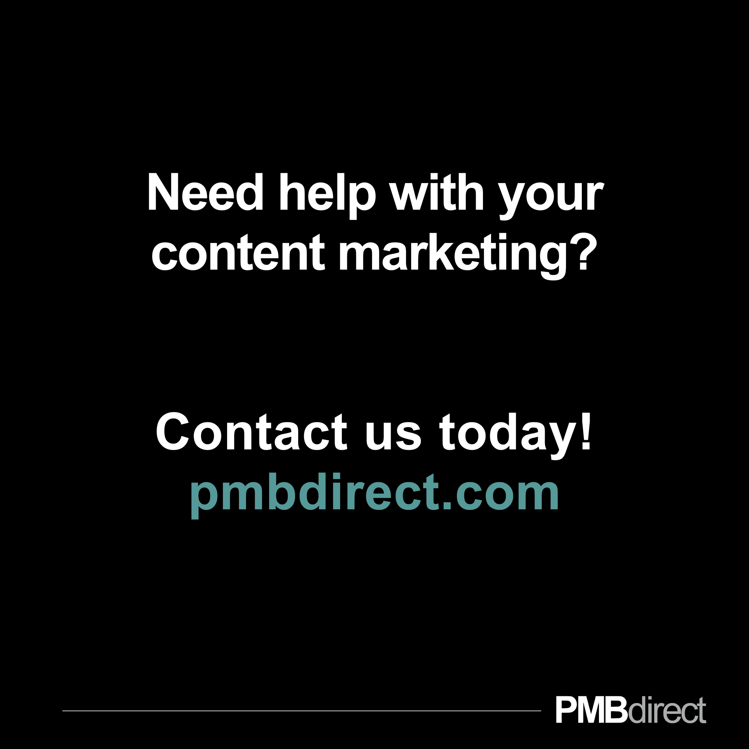 The Definitive Guide To Content Marketing — PMB Direct