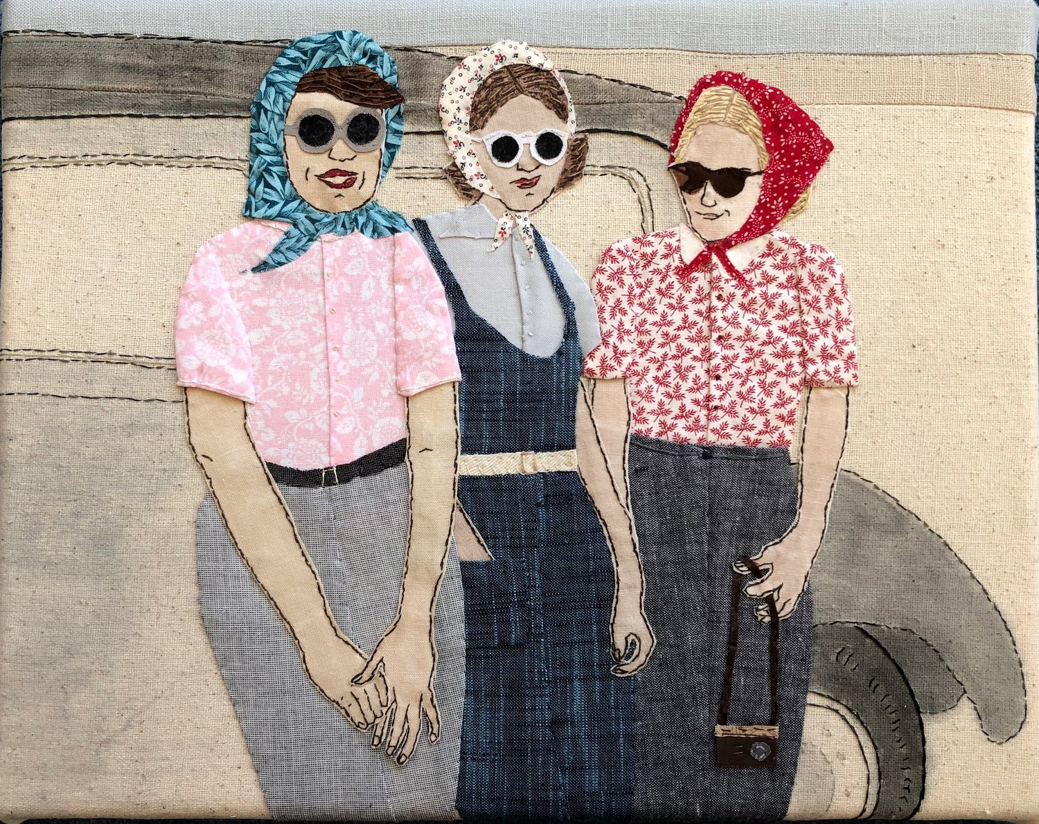 Figurative — Mary Carson - Textile Artist