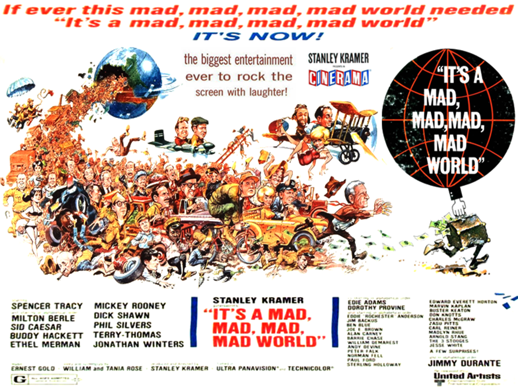 "It’s a Mad, Mad, Mad, Mad World - The biggest and wildest comedy of ...