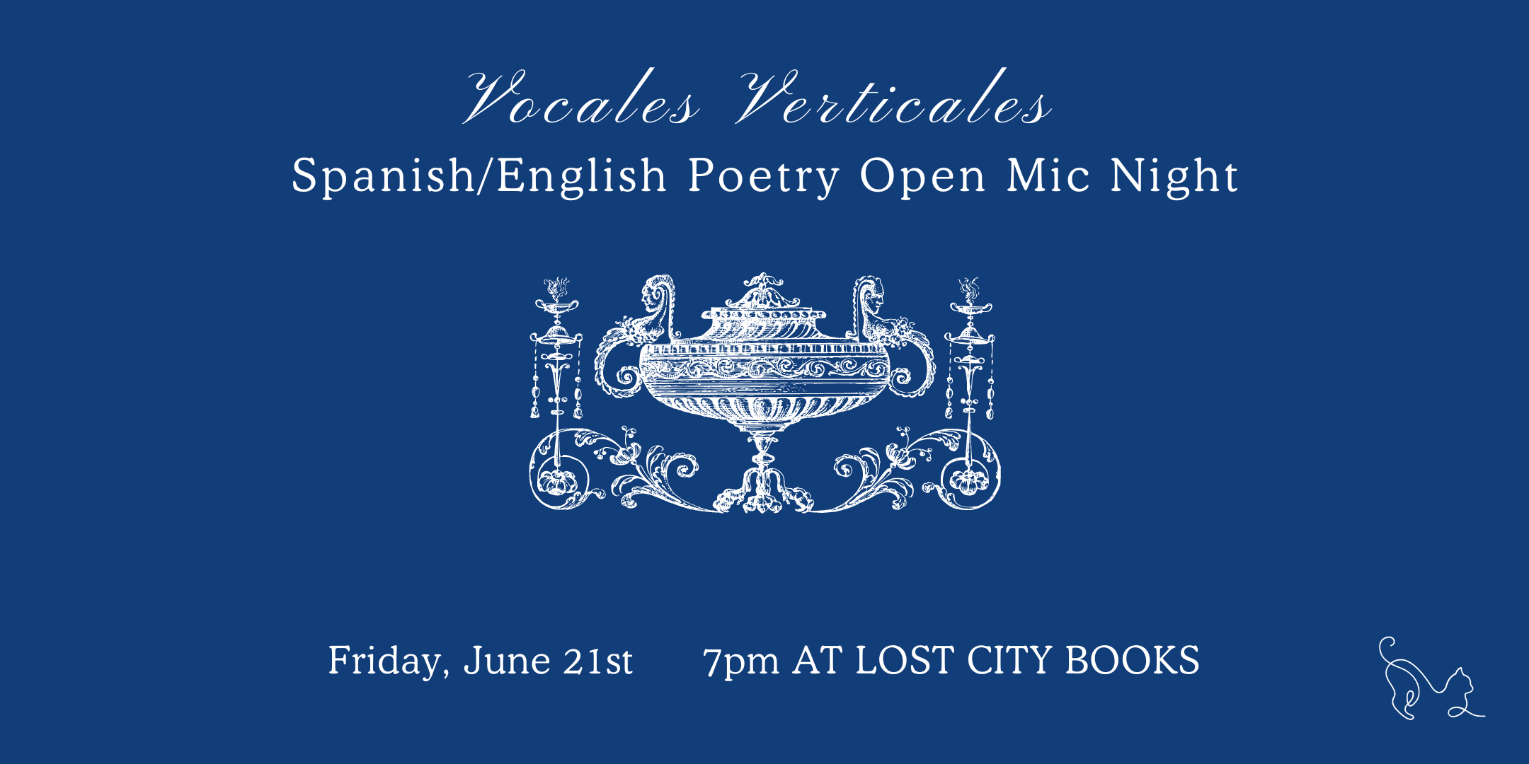 Vocales Verticales Spanish Poetry Night — Lost City Bookstore