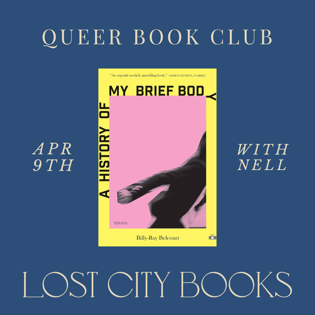 Queer Book Club Series — Lost City Bookstore